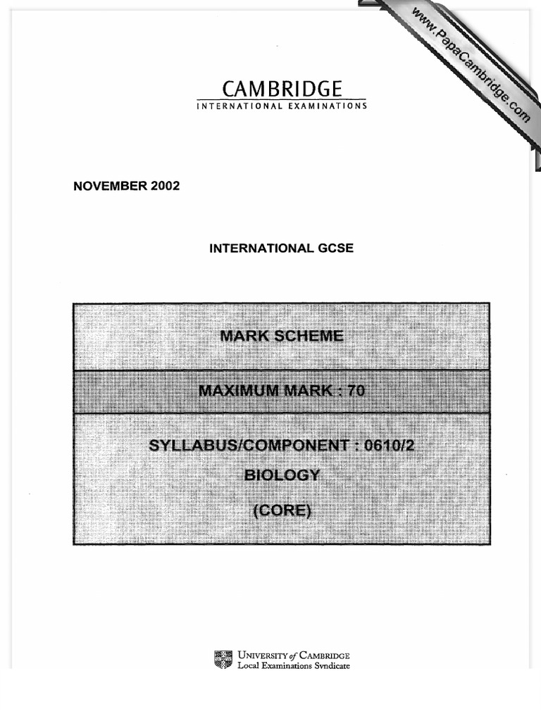 0610 w02 Ms 2 | PDF