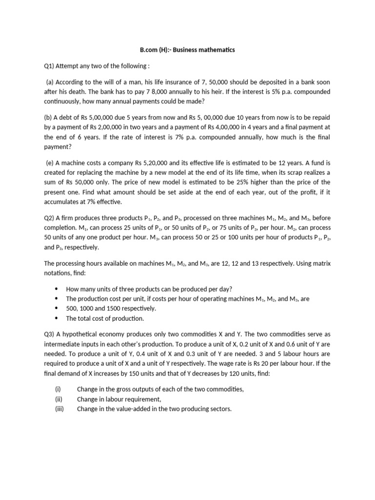 Bm Class Pdf Interest Private Sector