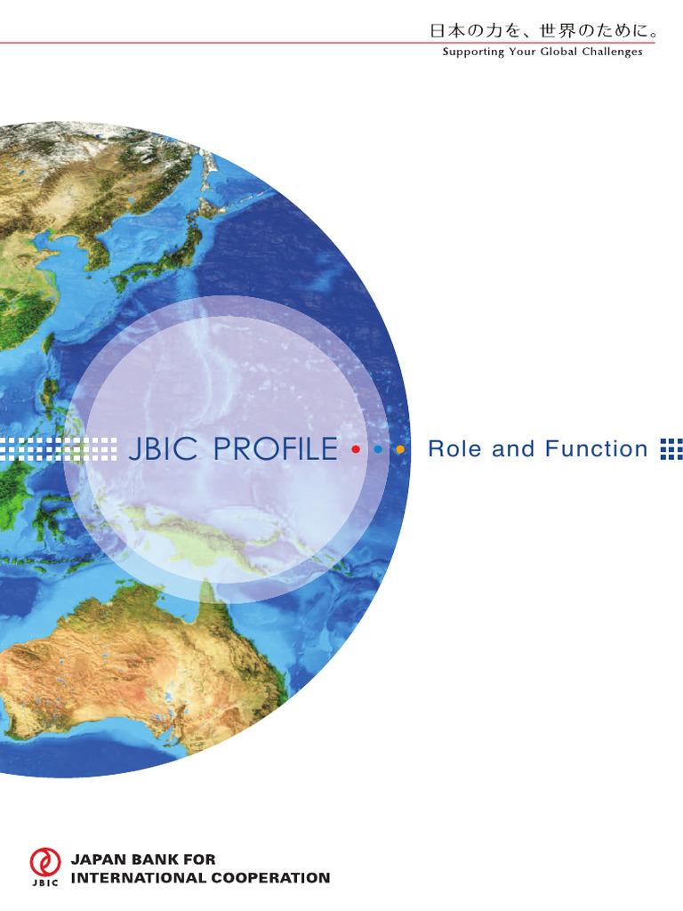 Jbic Brochure English | PDF | Electricity Generation | Bonds (Finance)