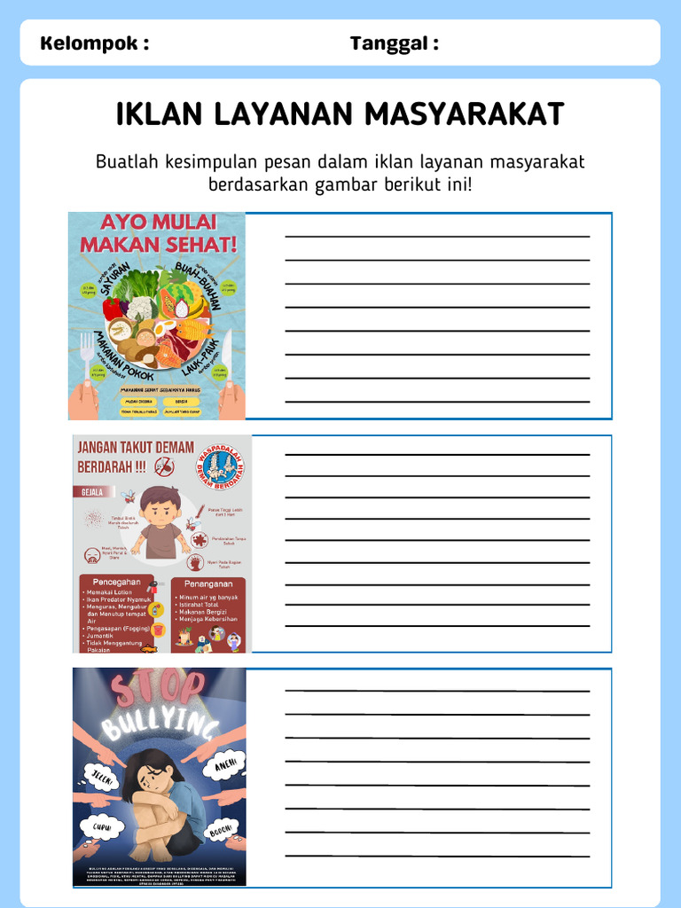 LKPD Kelas 8 Iklan | PDF