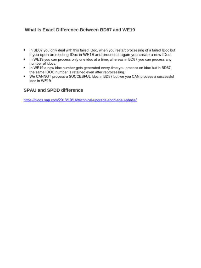 SAP ABAP Interview Questions | PDF | Databases | Parameter (Computer Programming)