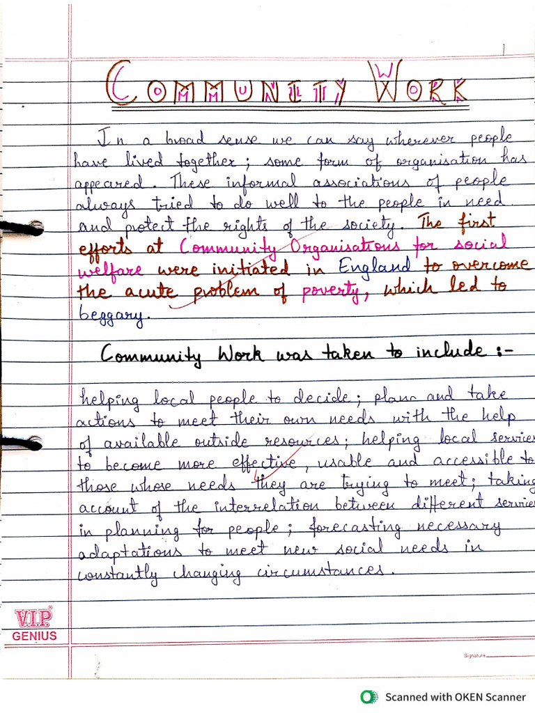 Community Visit File (English) | PDF