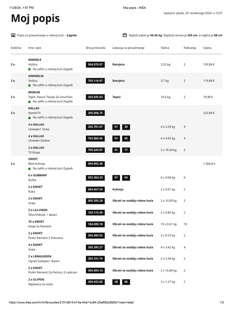 Moj Popis - IKEA | PDF