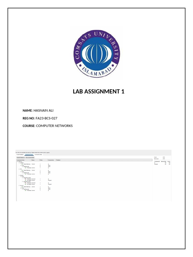 Lab Assignment 1 Pdf 5890