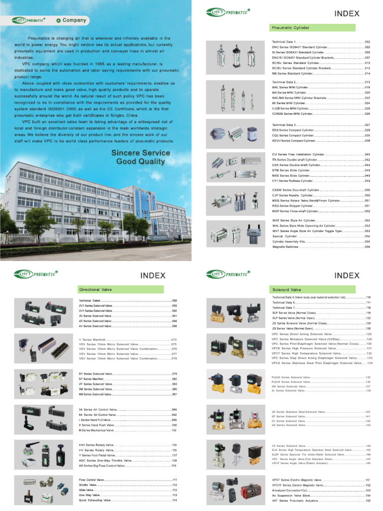 6.Silencers and Pneumatic Piping catalog | PDF | Plastic | Amorphous Solid