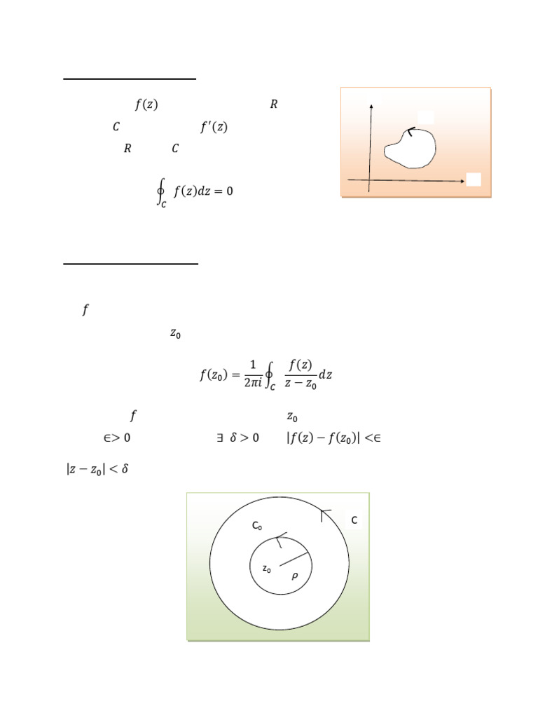 Cauchy Integral Theorem | PDF | Analysis | Calculus
