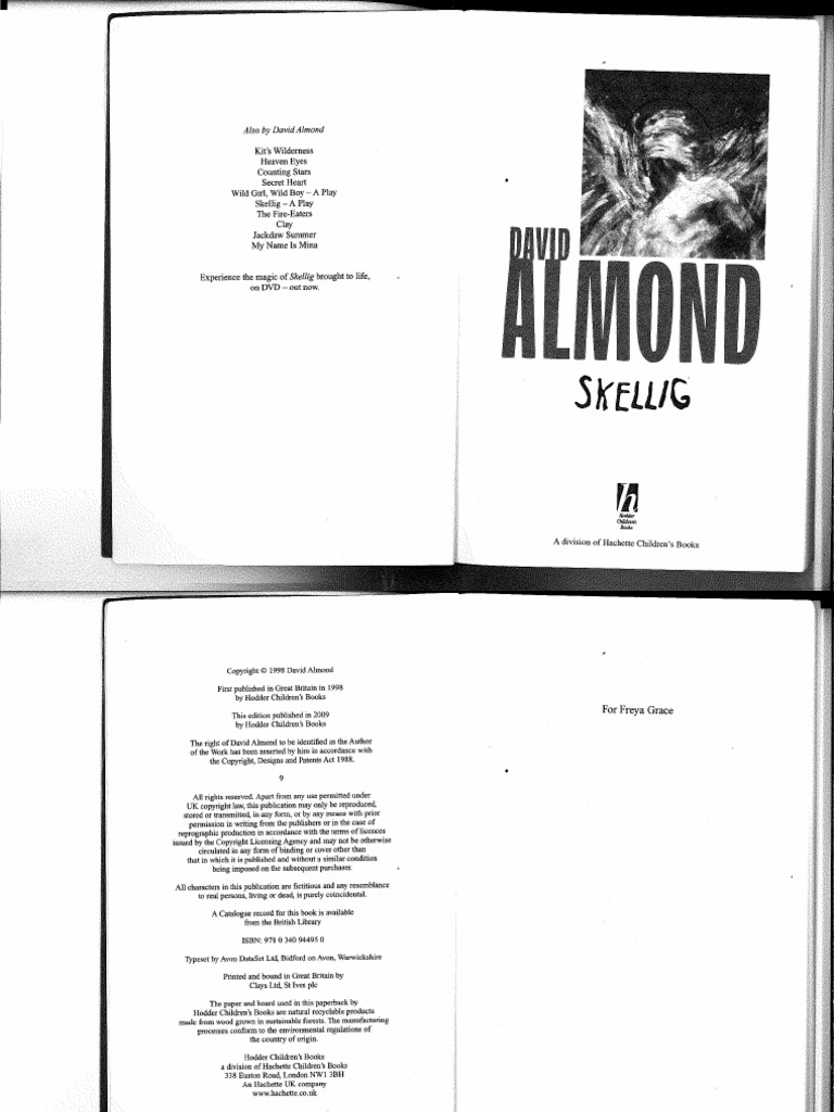 Skellig Book Pages 2 | PDF