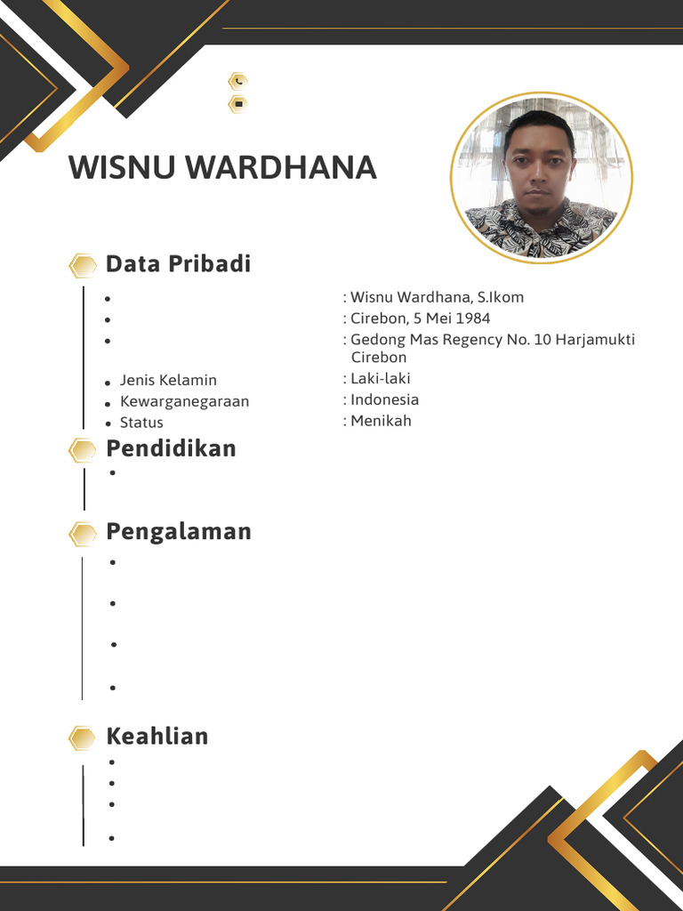 CV dan Lampiran_Bank Banten_Wisnu Wardhana | PDF