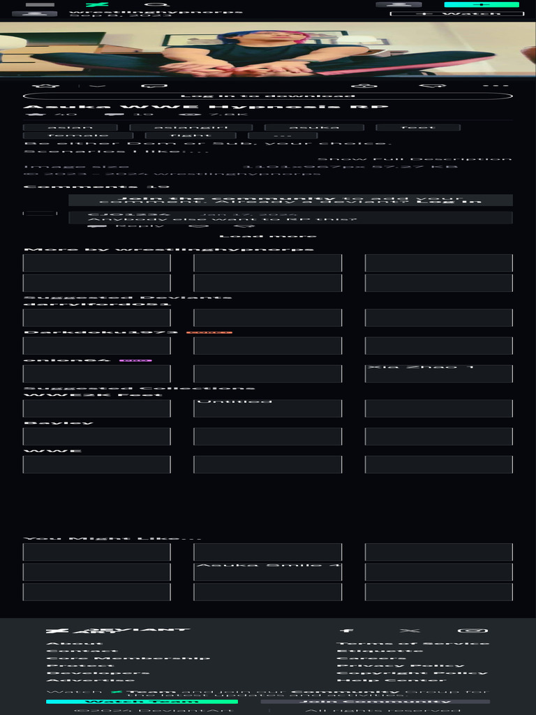 Asuka WWE Hypnosis RP by Wrestlinghypnorps On DeviantArt | PDF