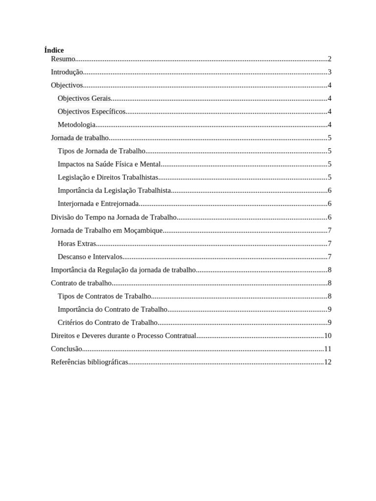 Trabalho Final de HSST 2024 | PDF | Expediente | Lei Trabalhista