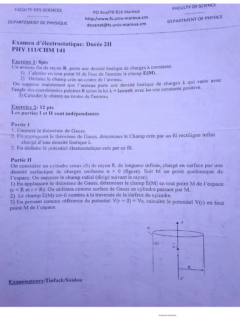 CC Et Corrigé Electro | PDF