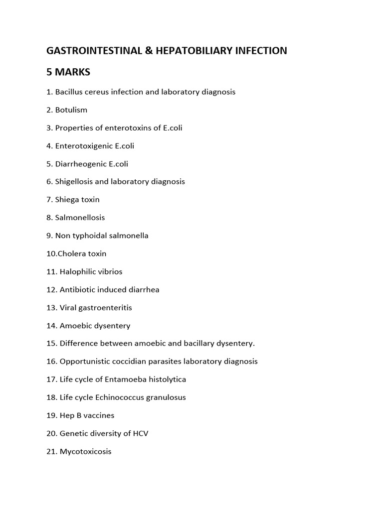 GIT | PDF | Foodborne Illness | Epidemiology