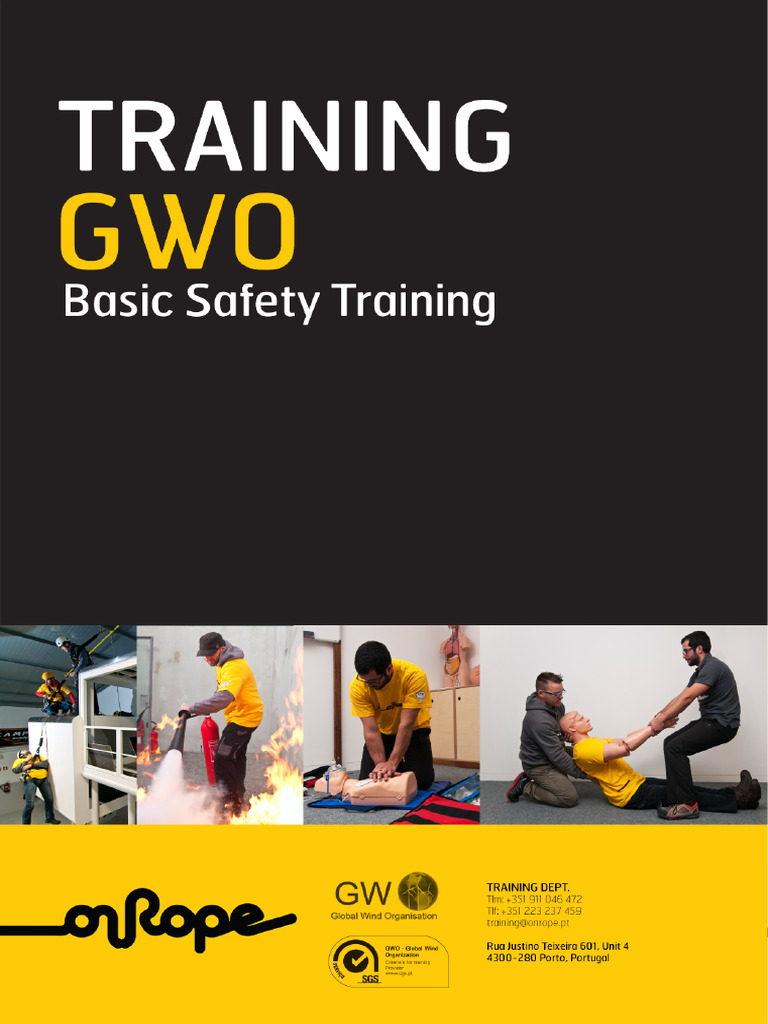 GWO Basic Safety Training Overview | PDF | Occupational Safety And ...