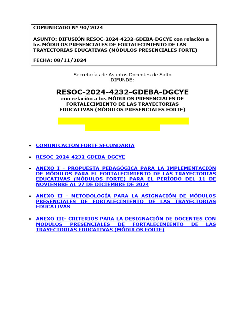 COMUNICADO 90-2024- fecha 08-11-2024- DIFUSION RESOC-2024-4232-GDEBA ...