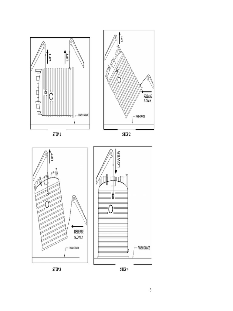Vertical Tank Installation-1 | PDF