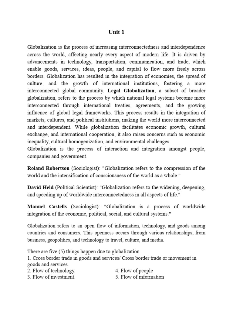 Globalization - Google Docs | PDF | Economies