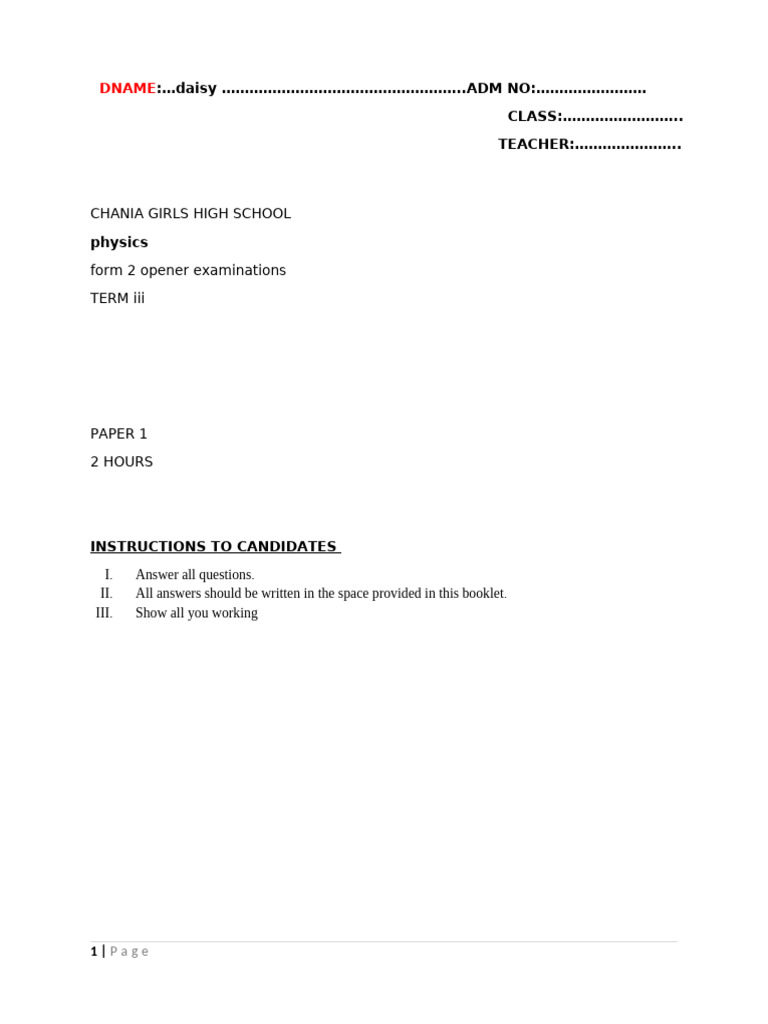 Physics paper 2.pdf | PDF | Electromagnetism | Materials Science