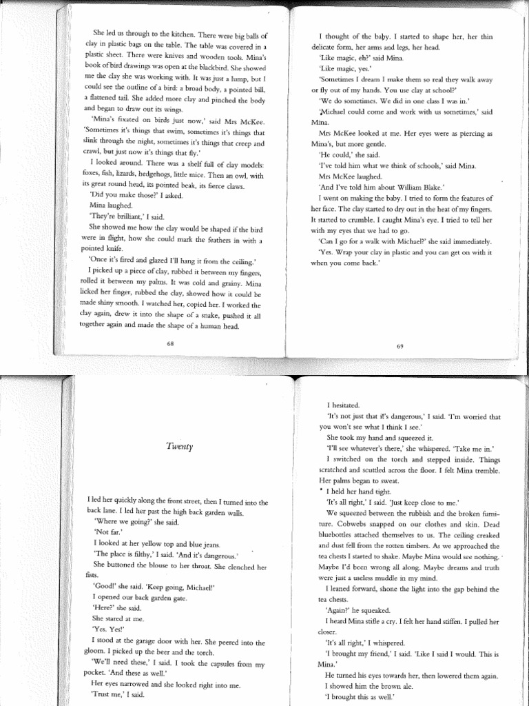 Skellig Book Pages 20 | PDF