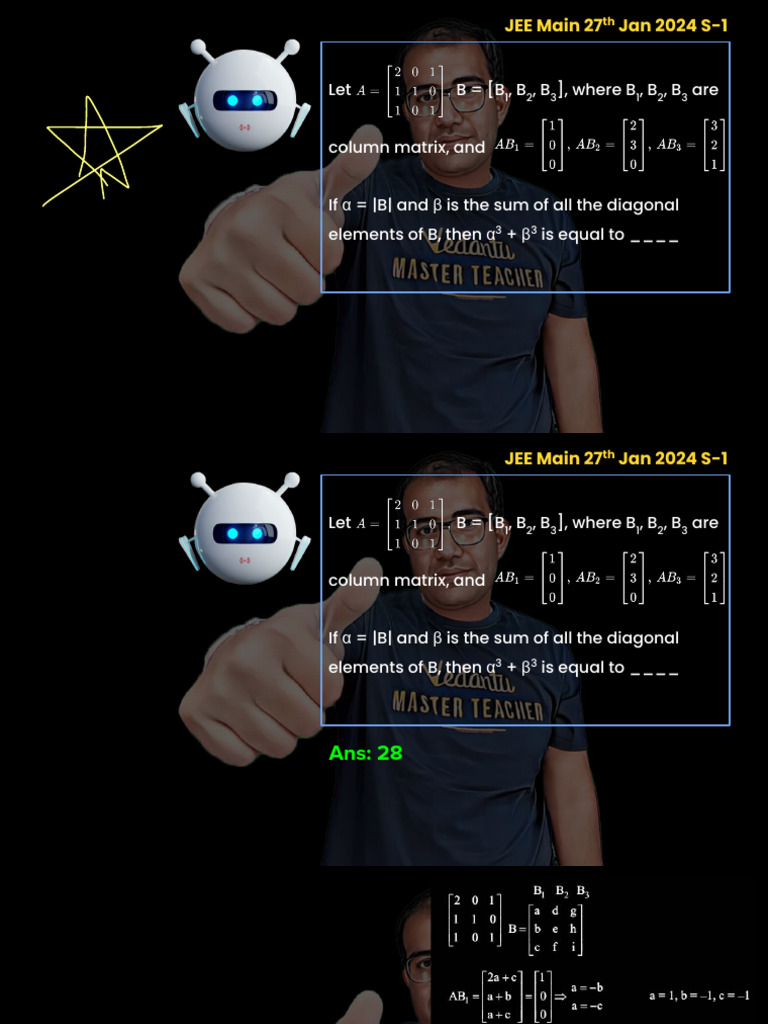 Determinant Imp Pyq | PDF | Matrix (Mathematics) | Mathematical Physics