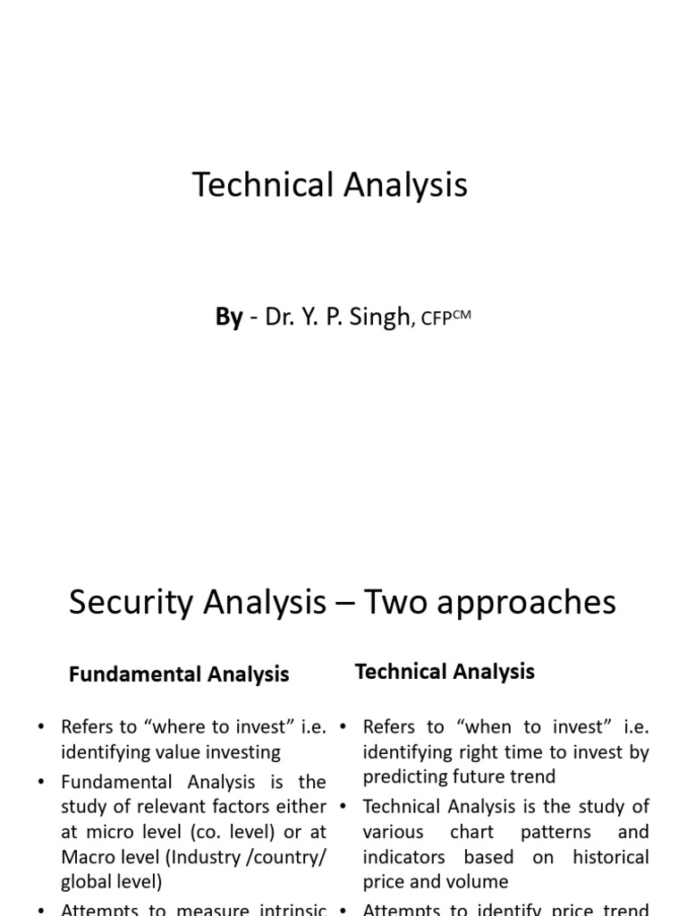 Unit 3 - Fundamental & Technical Analysis | PDF | Technical Analysis | Market Trend