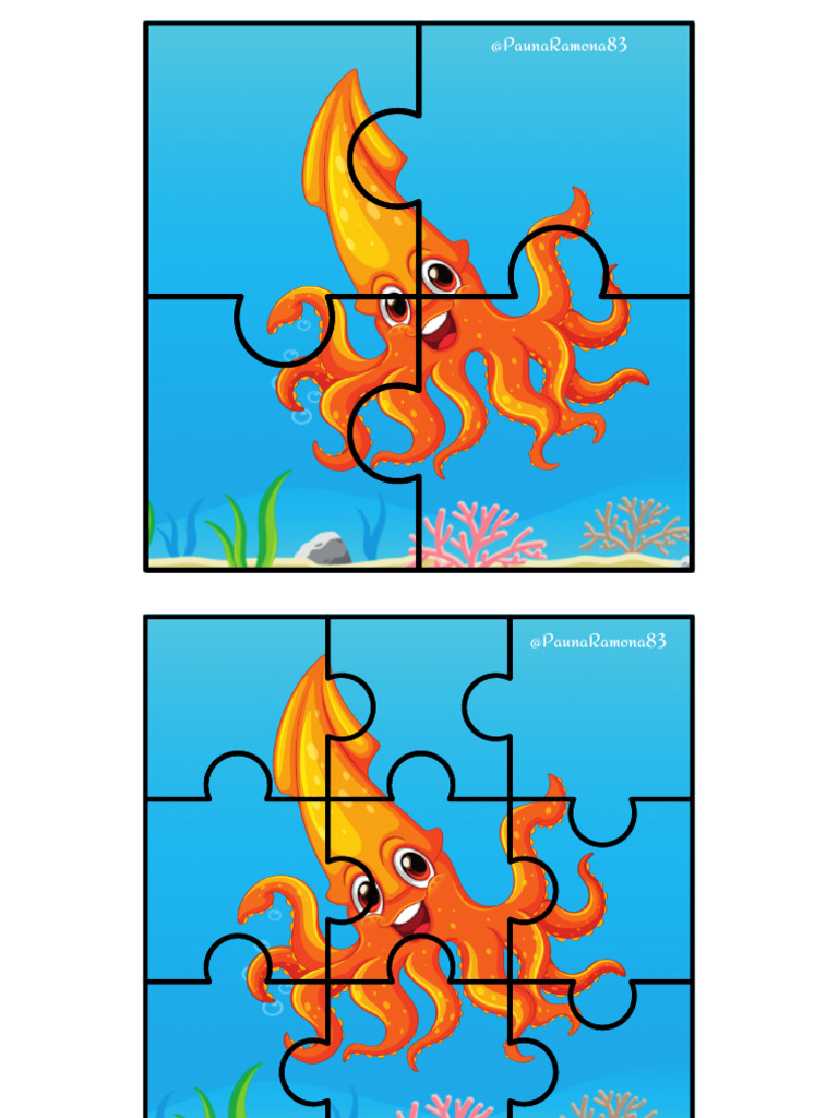 Animale Marine Puzzle | PDF