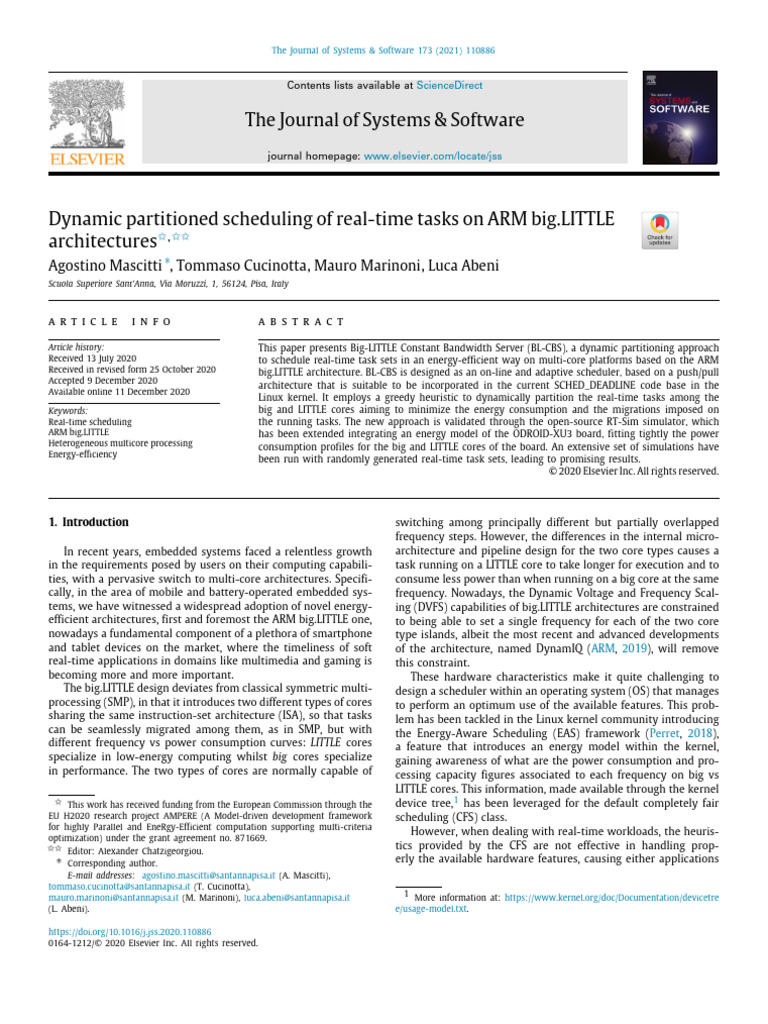 12. Dynamic Partitioned Scheduling of Real-time Tasks on ARM Big.littLE ...