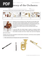 Instrumental Sections of The Western Orchestra | PDF