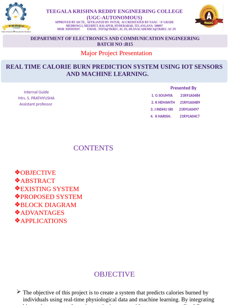 major project | PDF | Usability | Internet Of Things