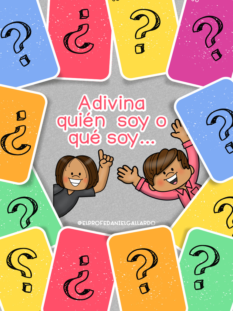 Adivina Quién Soy o Qué Soy PDF | PDF