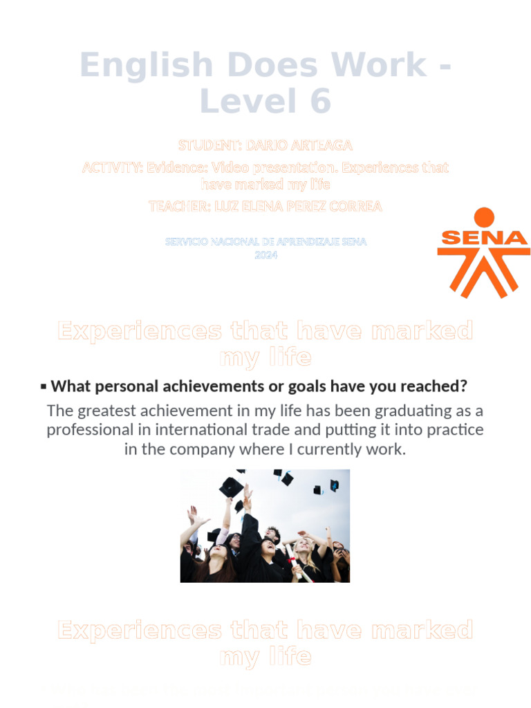 English Does Work - Level 6 | PDF