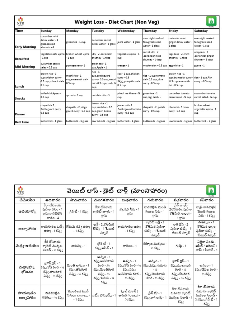 Weight Loss Non Veg | PDF