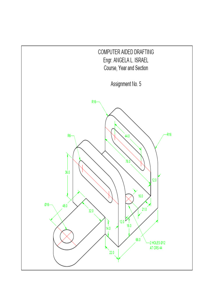 Assign No.5-Isometric | PDF