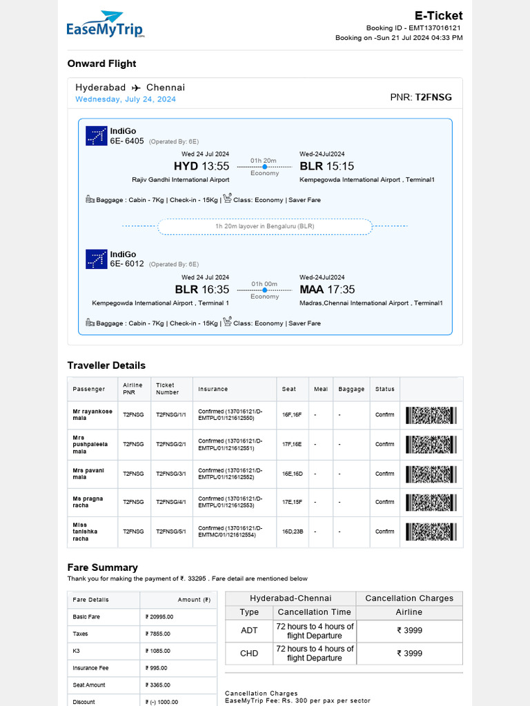 Airplane Pdf Travel Visa Insurance