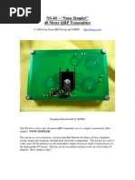1.8-30 MHZ Tunable Receiver RF Preamp | PDF | Antenna (Radio ...