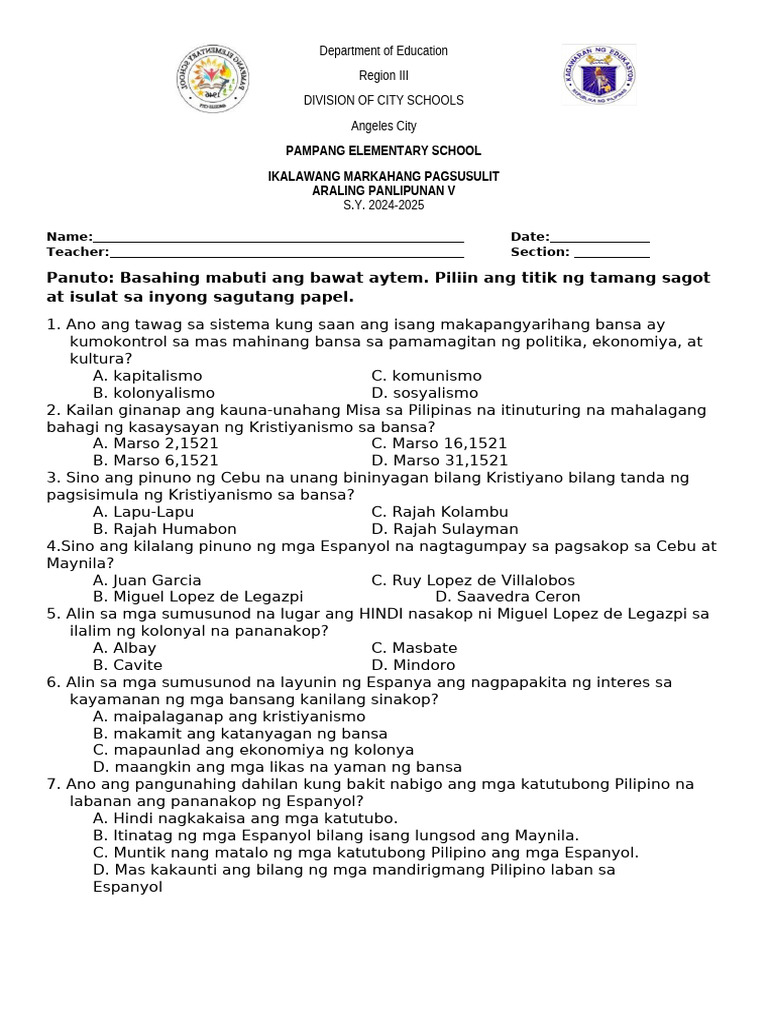 Edited Q2-AP5-PERIODIC | PDF