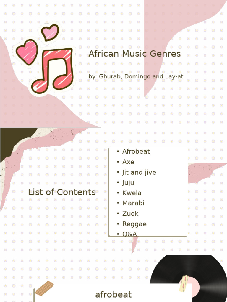 African Music Genres | PDF | Reggae | Funk