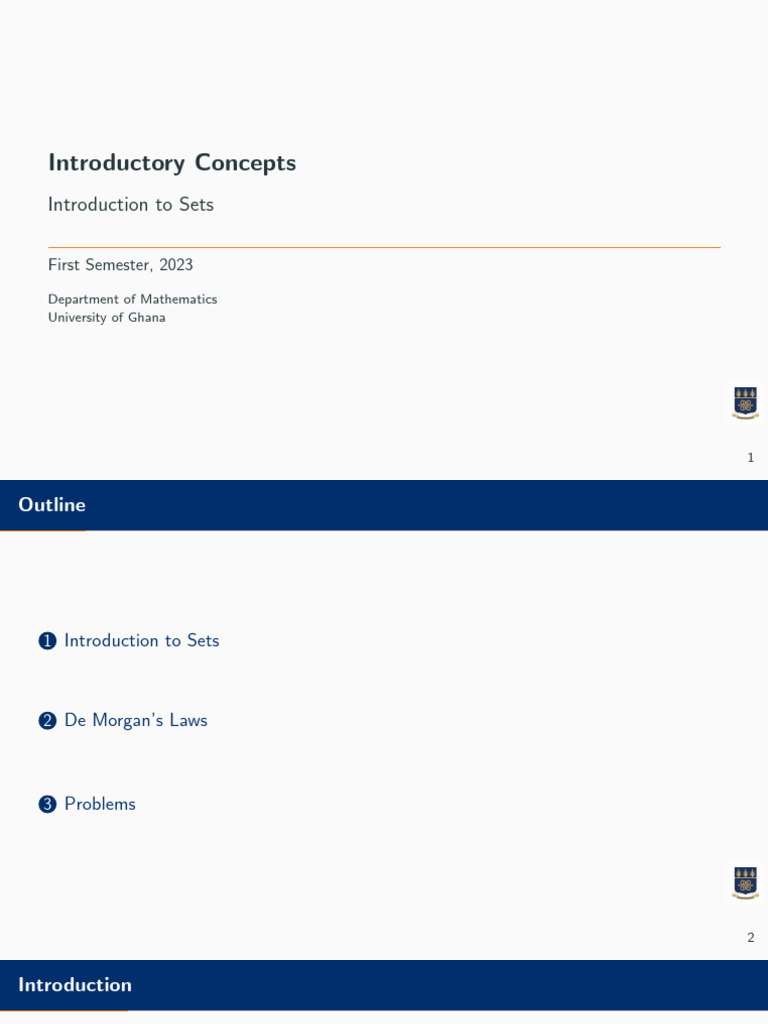 1 Sets Annotated | PDF | Empty Set | Mathematical Concepts