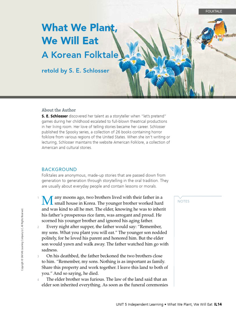 What We Plant, We Will Eat PDF | PDF