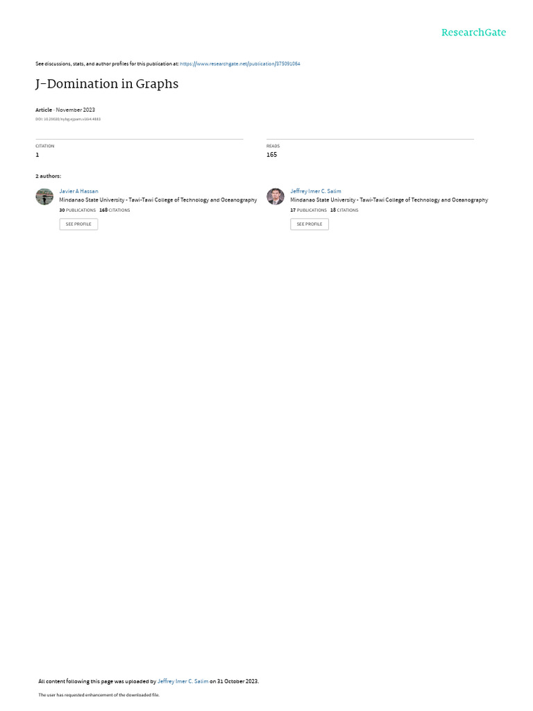 4883 | PDF | Vertex (Graph Theory) | Computational Complexity Theory
