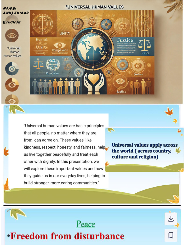 Presentation1___universal_human_values_(1)[1] | PDF