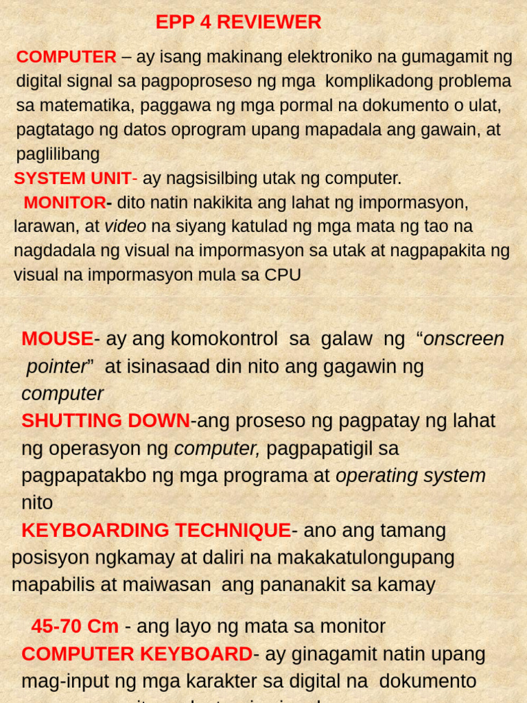 Epp4 1st Periodic Reviewer | PDF