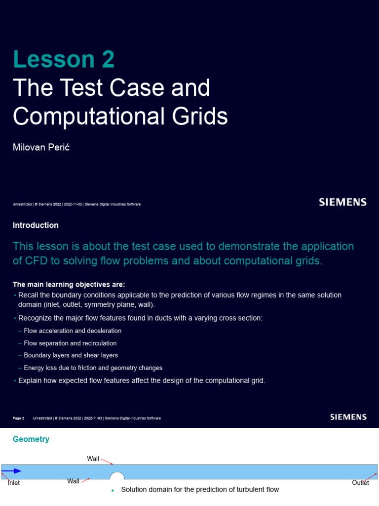 M1L1.2 - The Test Case and Computational Grids | PDF | Boundary Layer ...