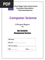 IP Project Class 12 Hotel Management CBSE | PDF | Comma Separated Values | Computing
