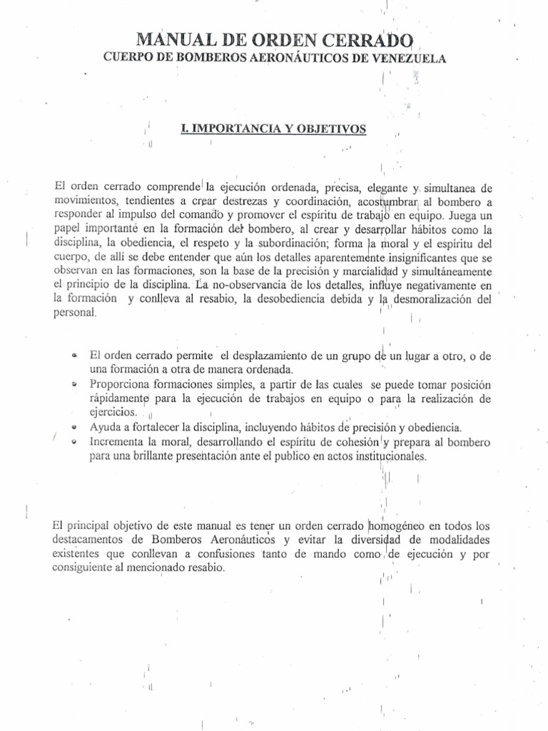 Manual Oden Cerrado | PDF