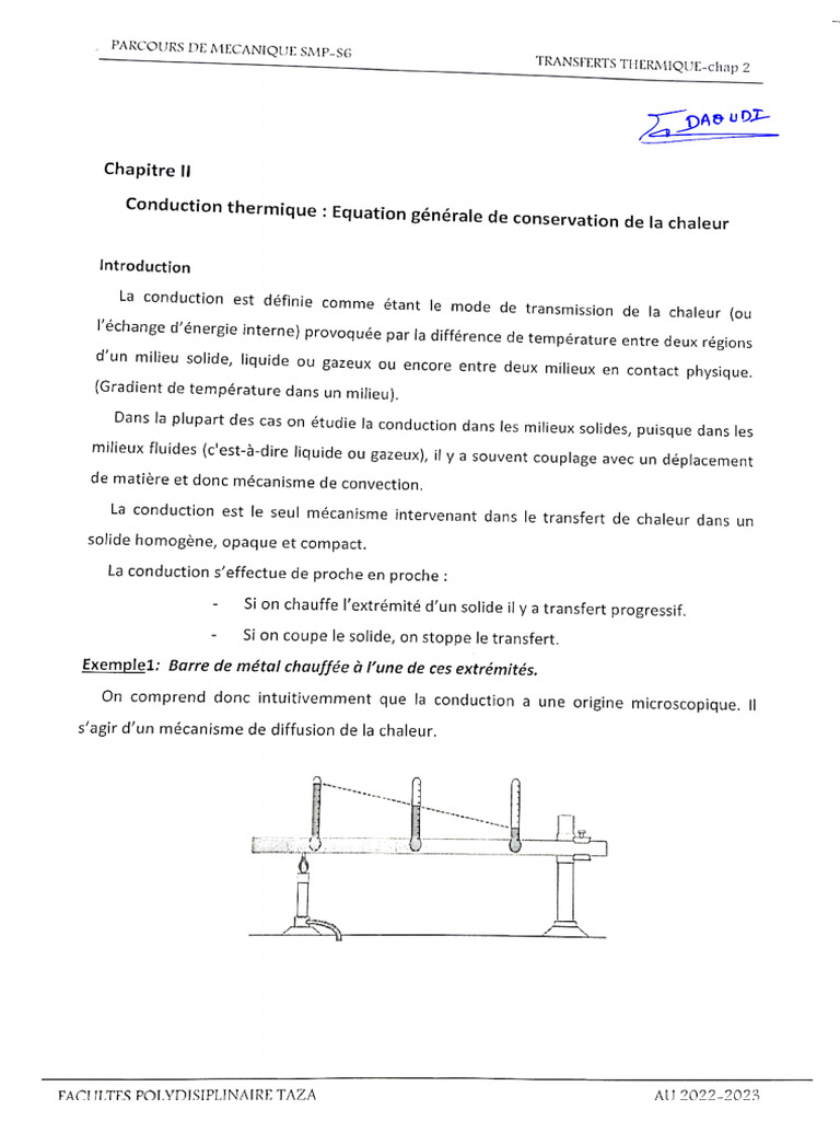 Chapitre 2 Transfert | PDF
