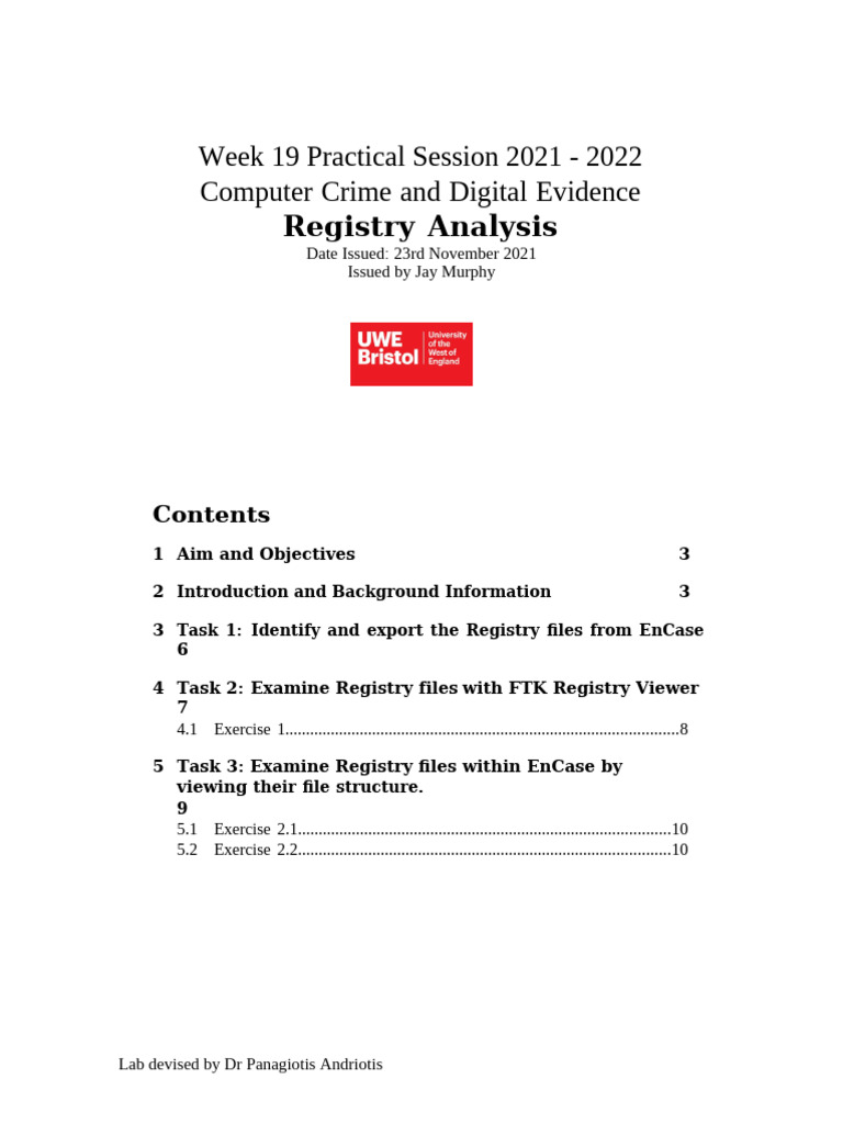 Windows Registry | PDF | Windows Registry | Computer File