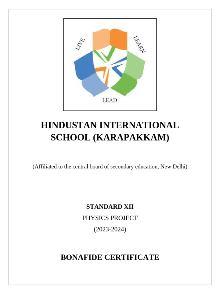 Phy project Class 12 final | PDF | Electromagnetic Induction | Magnetic ...