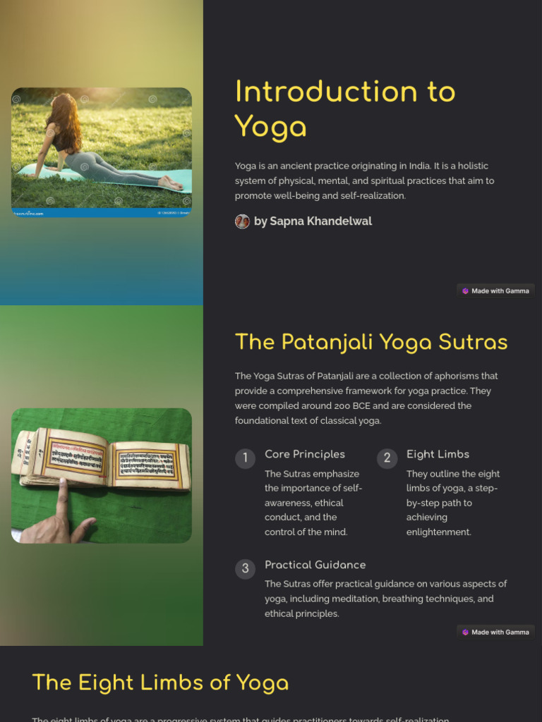 Introduction-to-Yoga | PDF | Yoga | Asana