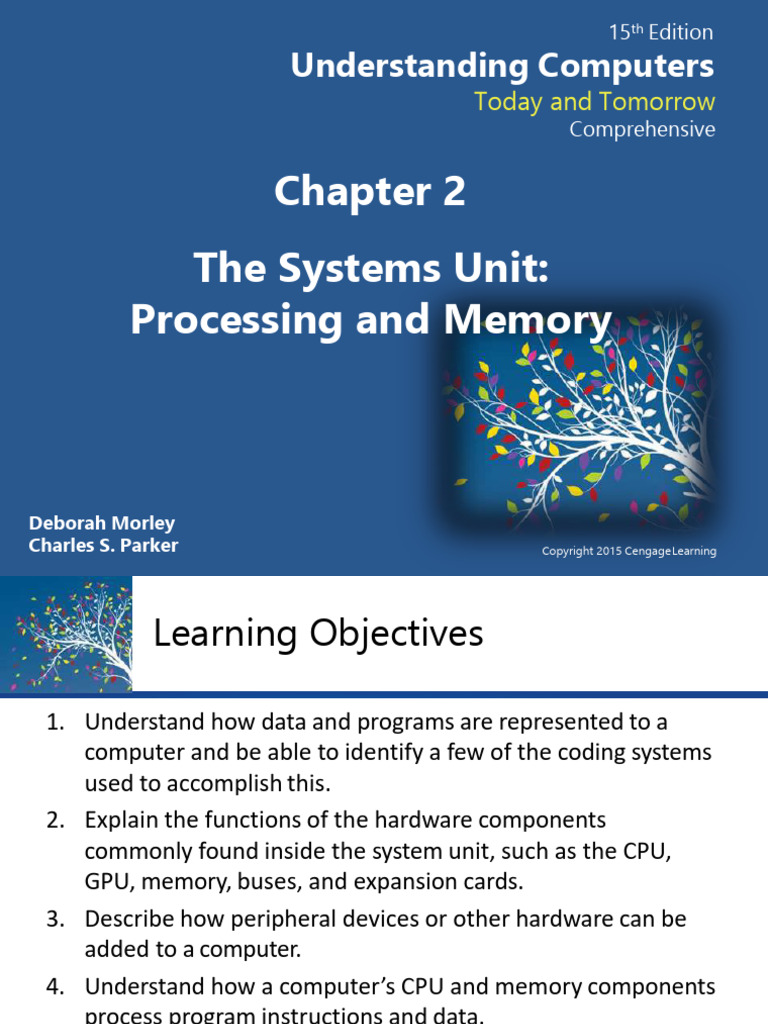 Lecture 2 Processing and Memory | PDF | Byte | Central Processing Unit