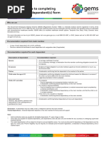 8817 Addition of Dependants Form P1 | PDF | Medicine | Physician